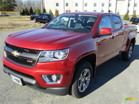 2016 Red Rock Metallic Chevrolet Colorado Z71 Crew Cab 4x4 110115787