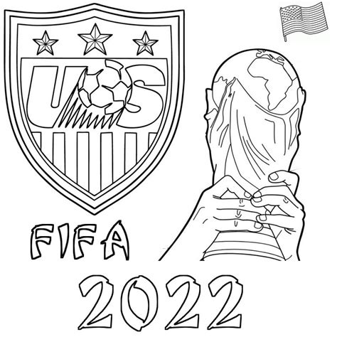 World Cup Coloring Page