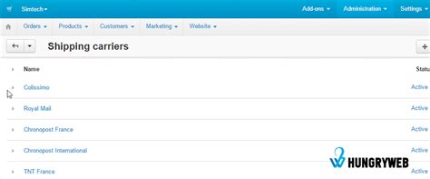CS Cart Custom Shipment Carriers Tracking Number Process Premium Add On By Hungryweb