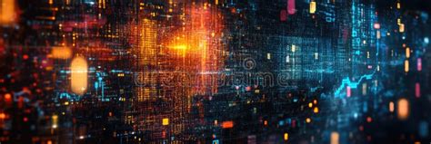 Digital Code Data Circuit Board And Cybersecurity Ai Cyberspace Programming And Information