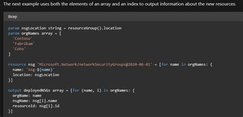 Reference Subnets Index From Other Resource · Azure Bicep · Discussion 4953 · Github