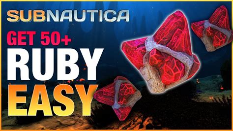 Subnautica S Top Safe Ruby Location YouTube