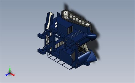 简易麻疯树油收获机3D模型图纸 Catia设计 附STP格式 STEP 模型图纸下载 懒石网