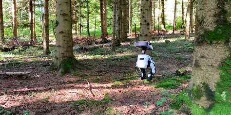 Watch Disneys New Two Legged Robot Dance Emote And Follow People Around