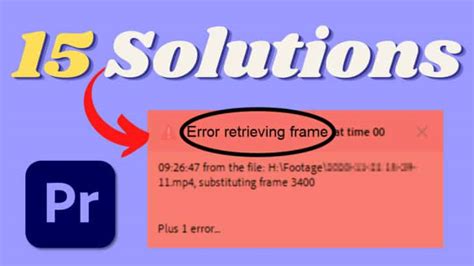 how to fix “the file cannot be opened because of a header error” in premiere pro video with jens