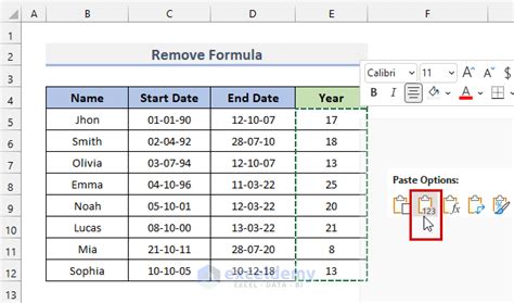 how to remove a formula when filtered in excel 3 ways exceldemy