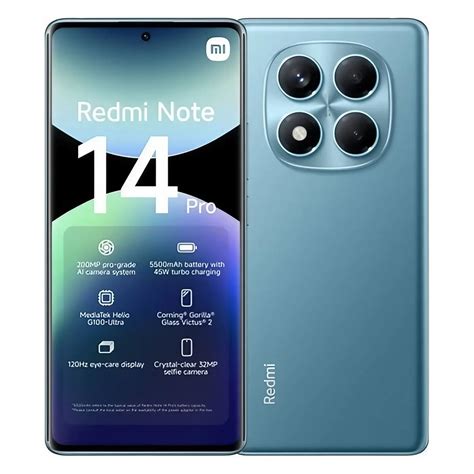 Smartfon Xiaomi Redmi Note 14 Pro Ocean Blue 8 256 GB BeeMarket Internet Do Konida Foydali