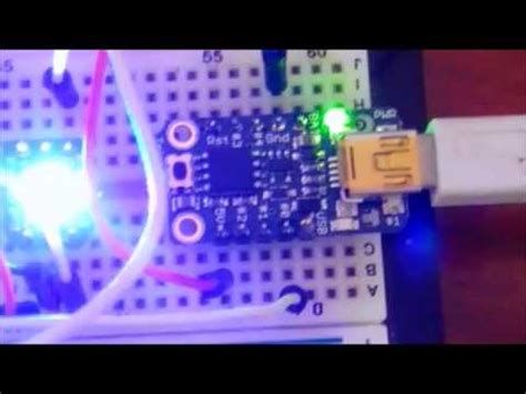 Adafruit Neopixel Trinket Example Youtube