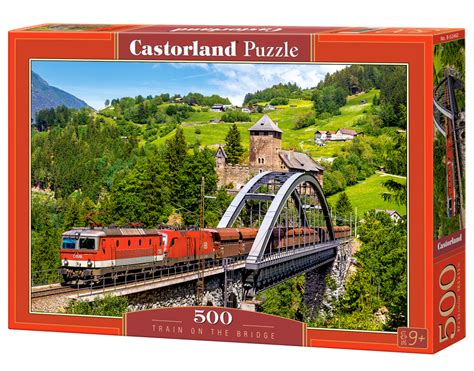 Train On The Bridge Castorland 500 Pieces