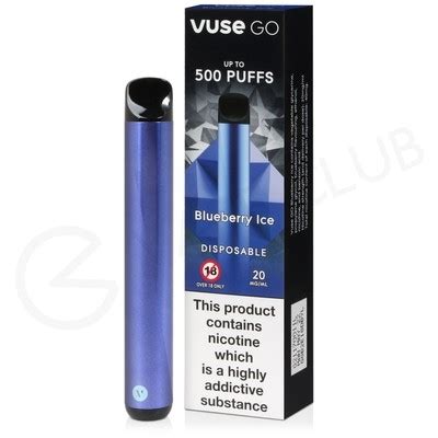 Blueberry Ice Vuse Go Disposable Vape