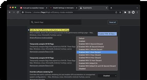 Battery Saver Mode And High Efficiency Mode Pentru Chrome