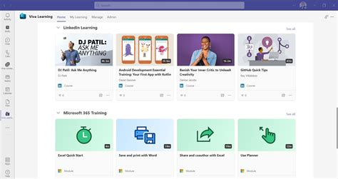 Guideline For Microsoft Viva Learning In Microsoft 365