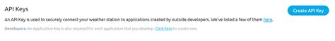 How Do I Generate An API Key For Third Party Applications Ambient Weather