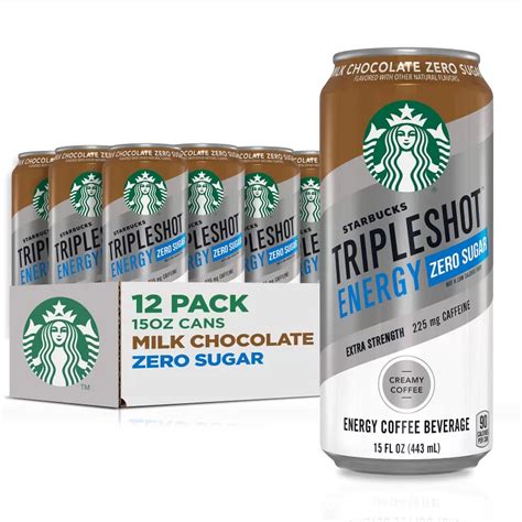 Starbucks Tripleshot Zero Sugar Energy Extra Strength Espresso Coffee