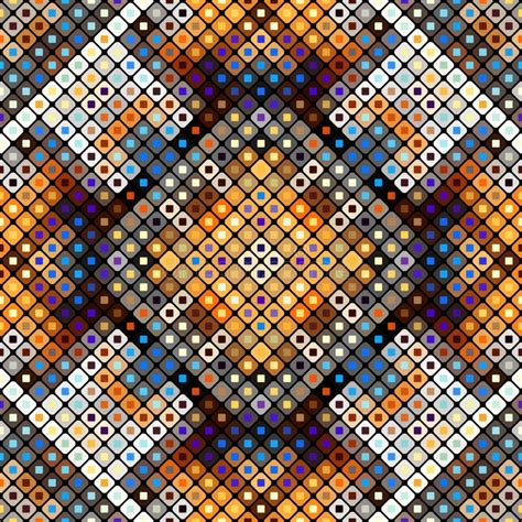 Geometric Abstract Pattern Stock Vector Illustration Of Geometric Seamless 96667148