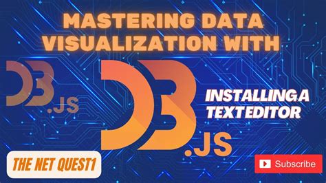 Mastering Data Visualization With D3js D3js Installing A Text Editor Youtube