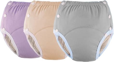 Cotton Incontinence Pants For Adults Adult Cloth Diapers