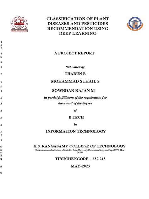 Plant Disease Report 4 Pdf Software Python Programming Language