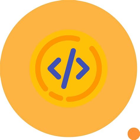 Code Long Circle Icon 37444362 Vector Art At Vecteezy