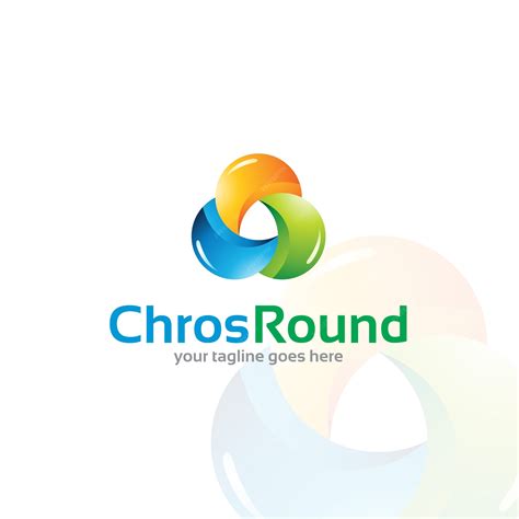 Chrosround Logo Template Premium Vector