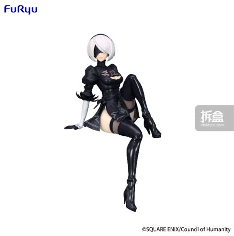 Furyu 尼尔自动人形 寄叶二号b型 2b 泡面压组立式景品手办 拆盒 Furyu 尼尔自动人形 寄叶二号b型 2b 泡面压组立式景品手办 拆盒
