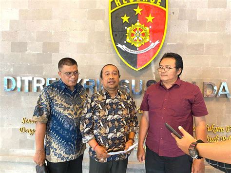 Ngurah Dibia Laporkan Akun Fb Info Jagat Maya Dan Opini Bali Ke Polisi