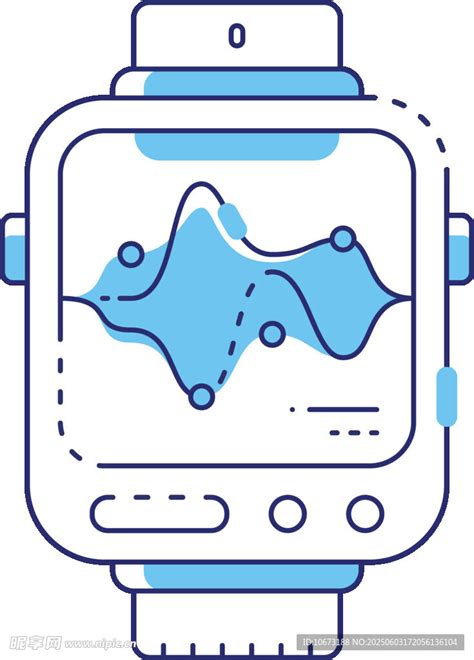 智能手表显示健康监测数据设计图 图片素材 其他 设计图库 昵图网