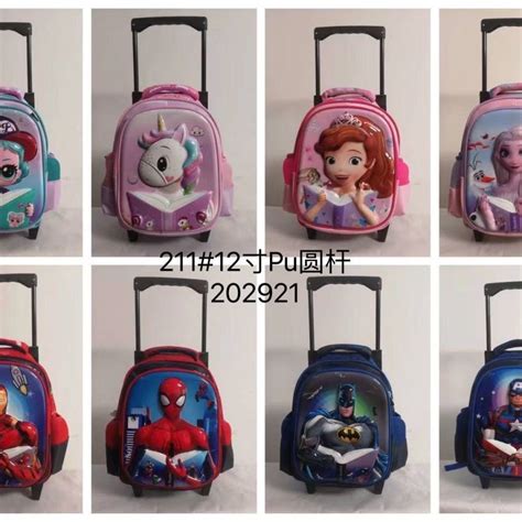 211 กระเป๋าเป้สะพายหลัง ทรงกลม 12 นิ้ว กันฝน เกรด 1 6 สําหรับนักเรียนประถม Yonxing Th Thaipick