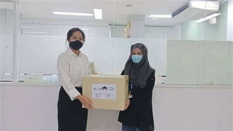 ส่งมอบ Face Shield Diy ให้กับบุคคลากรในโรงพยาบาล Aerial Communications Co Ltd