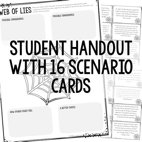 Lying Activity Lying Classroom Guidance Lesson For Lying Behavior