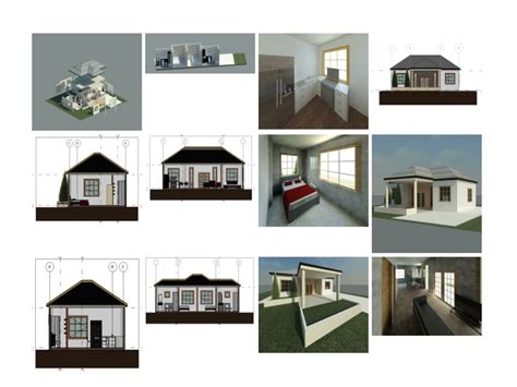 One Level House In Revit In Rvt Cad Download 2941 Mb Bibliocad