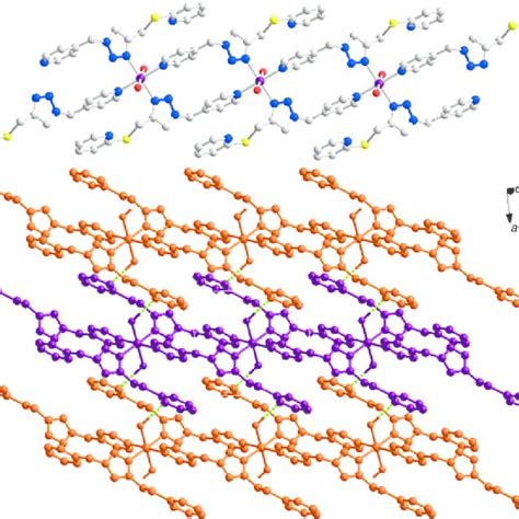 A Molecular Structure Of 3 B 2d H Bonding Supramolecular Network Download Scientific