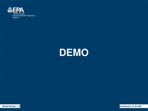 Ppt Introduction To Arcgis For Environmental Scientists Module 3 Gis Analysis Model Builder