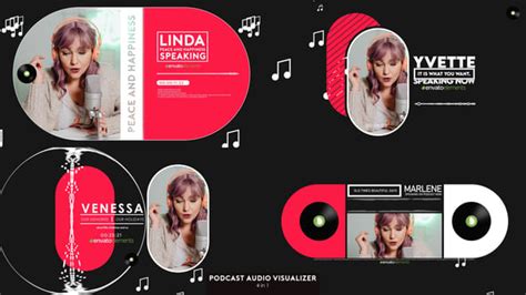 Podcast Audio Visualizer Product Promo Ft Audio And Chat Envato