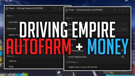 Driving Empire Script Hack Auto Farm Auto Races Quick Acceleration More Roblox PASTEBIN