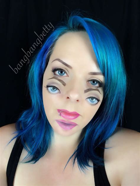 Double Vision Fake Eyes Makeup Fake Lips Makeup Perfect For Halloween