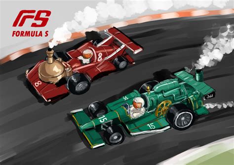 Safebooru 2others Absurdres Alternate Design Anachronism Car Driving