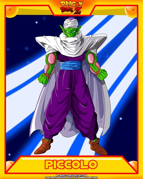 Dbz Piccolo By El Maky Z On Deviantart
