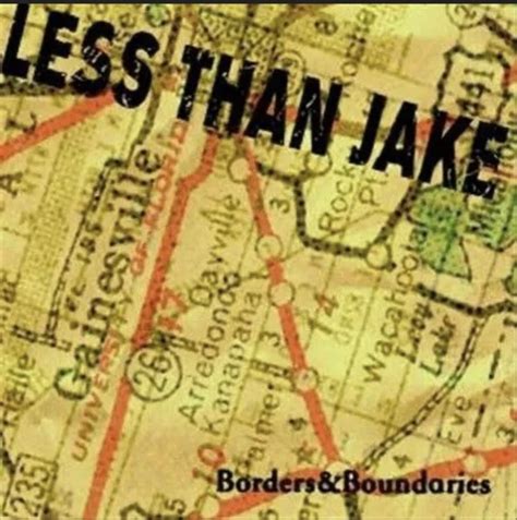 Less Than Jake Borders And Boundaries Rare Advance Promo Cd 2002 Mint £