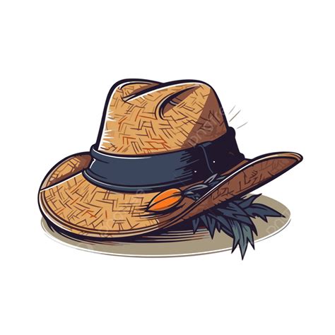 농부 모자 벡터 모자 디자인 일러스트 만화에 대한 스티커 클립 아트 소박한 모자 상표 클립 아트 Png 일러스트 및 벡터 에 대한 무료 다운로드 Pngtree
