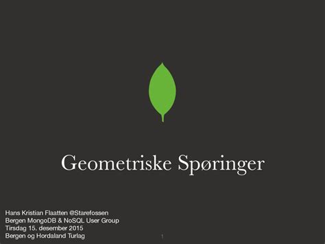 Introduction To Geospatial Queries In Mongodb Speaker Deck