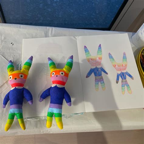 Thedollshotel 작은 아들 유치원의 모자의날 이었다 무지개인형 을 만들어달라는 아들을