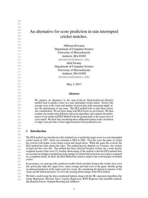 Ml Pdf Prediction Regression Analysis