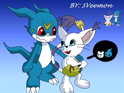 Gatomon Is Pregnant For Veemon By Sveemon On Deviantart