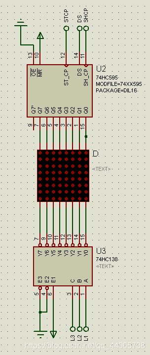 protues仿真 8x8 led点阵 protueszhong8 8led点阵怎么画 csdn博客