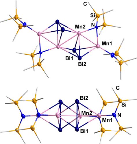 Molecular Structure Of The Anion In 3 In Two Perpendicular Views Download Scientific Diagram