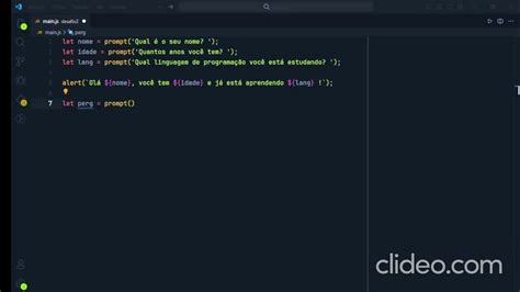 Resolvendo 7 Days Of Code De Javascript Desafio 2 Youtube