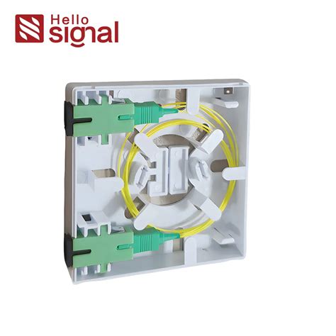 2 Cores Fiber Socket And Desktop Box Zc F314 7239314 China Manufacturer Hello Signal