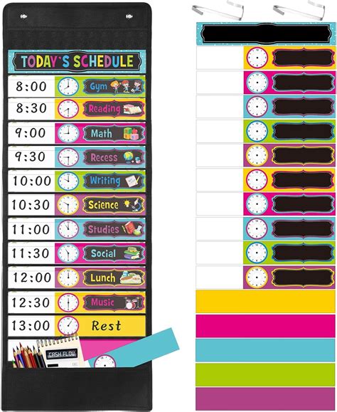 Daily Schedule Chart Pocket Schedule Board Chart Philippines Ubuy