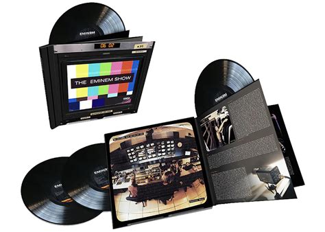 Eminem The Eminem Show 20th Anniversary Expanded Edition Collectors 4xlp Vinyl Set Black Us
